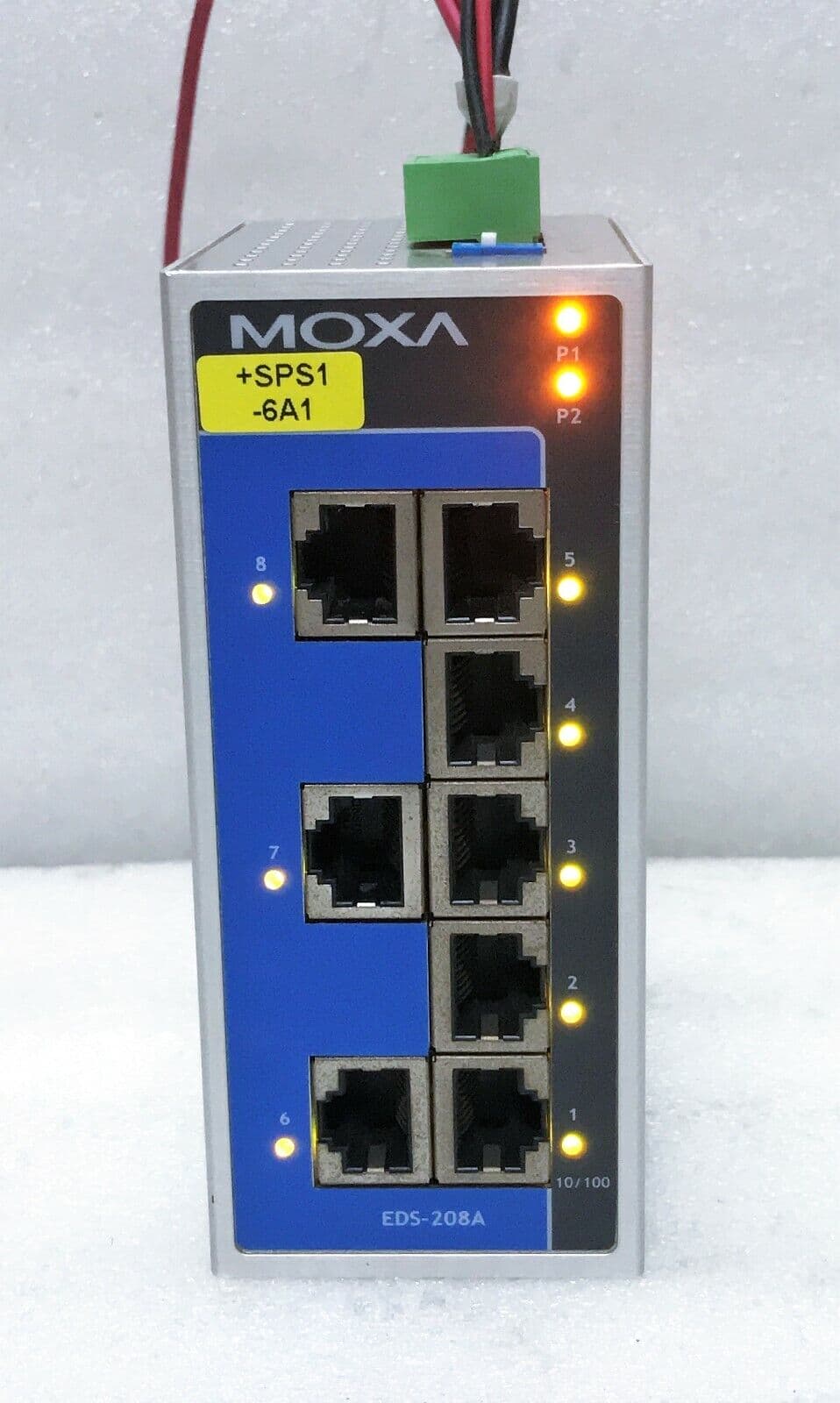 Switch Công Nghiệp Moxa EDS-208A – 8 Cổng – Vỏ nhôm – CÔNG TY CP CÔNG ...